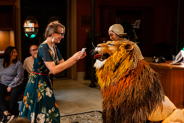 Children's Theater Review: A Rip-Roaring "Library Lion" - The Arts Fuse