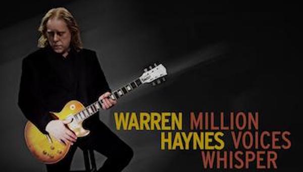 Musician Interview: At the Orpheum - Singer/Songwriter Warren Haynes ...