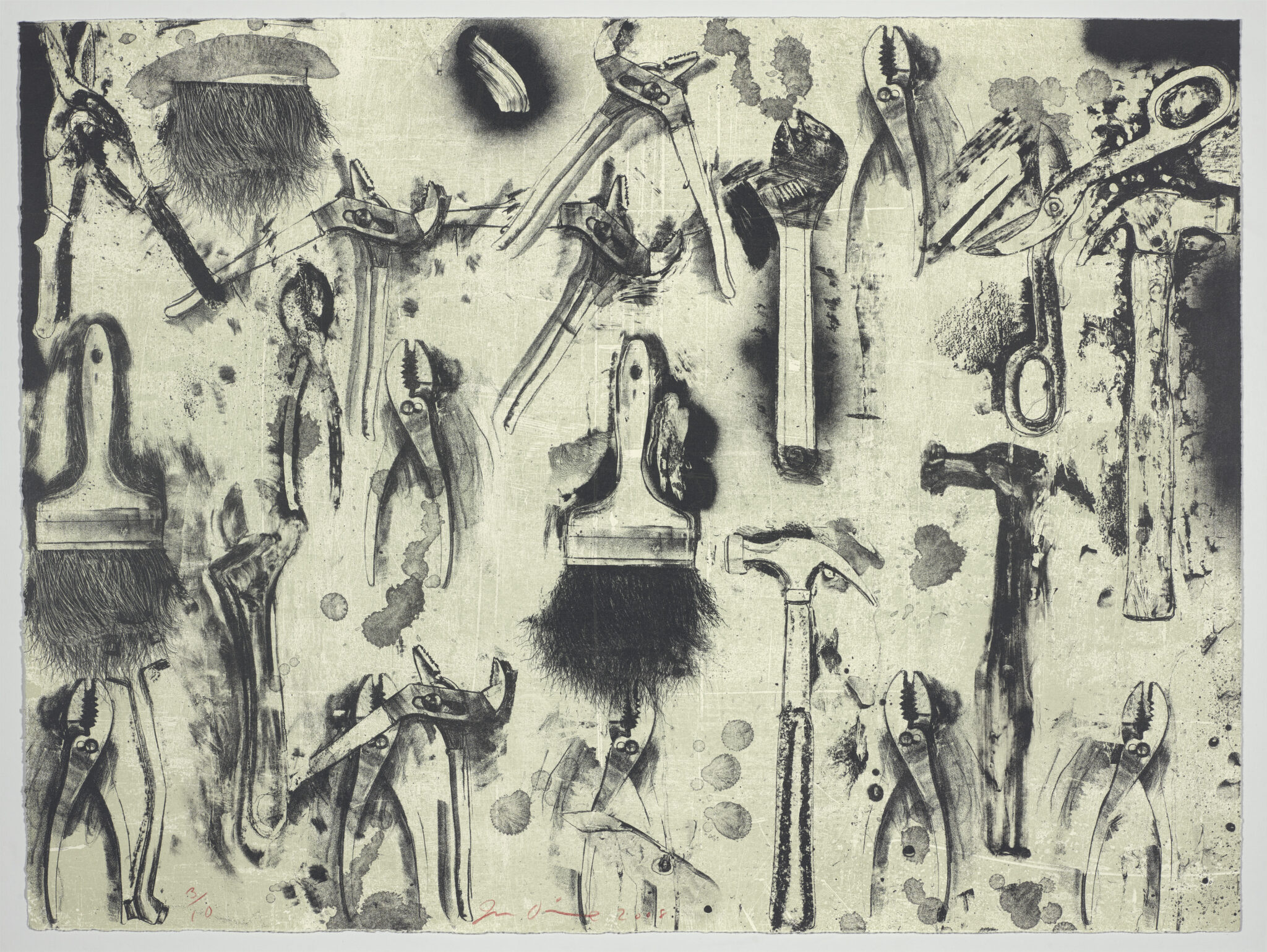 Visual Arts Review: Jim Dine Prints - A Vocabulary of Feelings - The ...